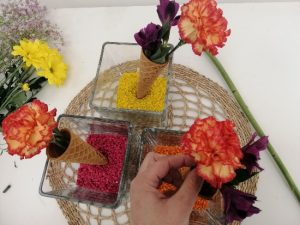 DIY Hacer cucuruchos de flores para decorar | Verdecora